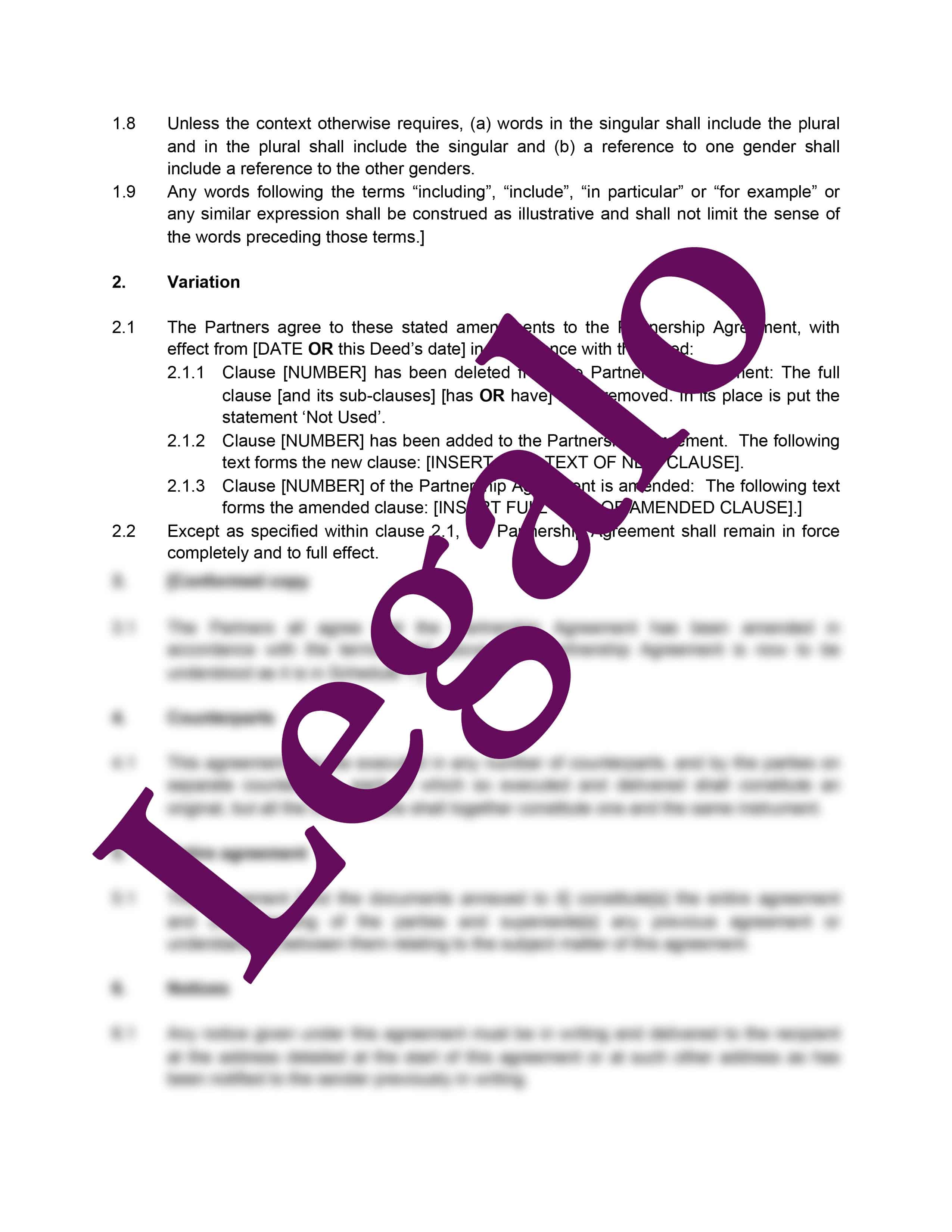 Deed Of Variation Template Letter - vrogue.co Deed Of Variation Template Letter - vrogue.co