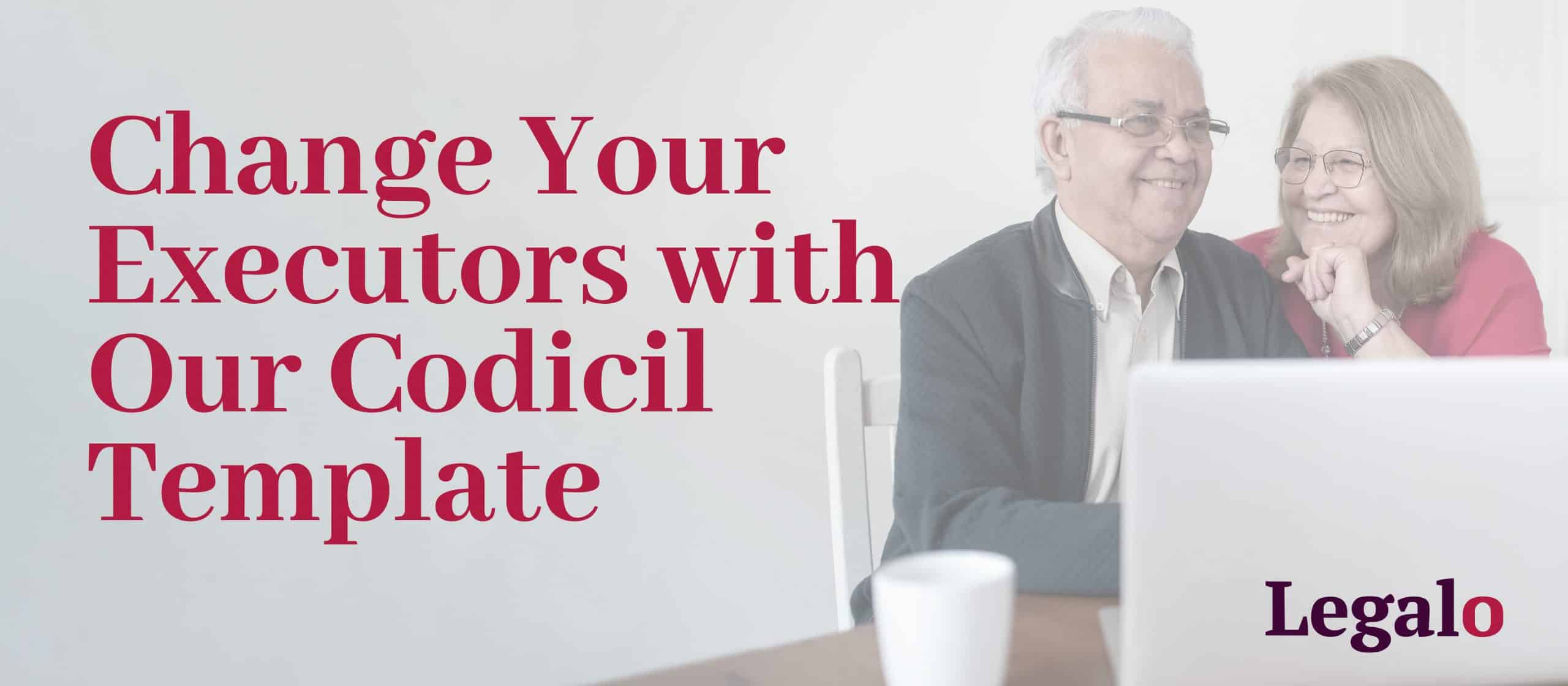 Executor Change Codicil | change an executor | document template